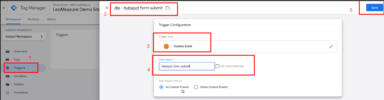 The easiest way to HubSpot Form Tracking With GTM & GA4 - Leo Measure