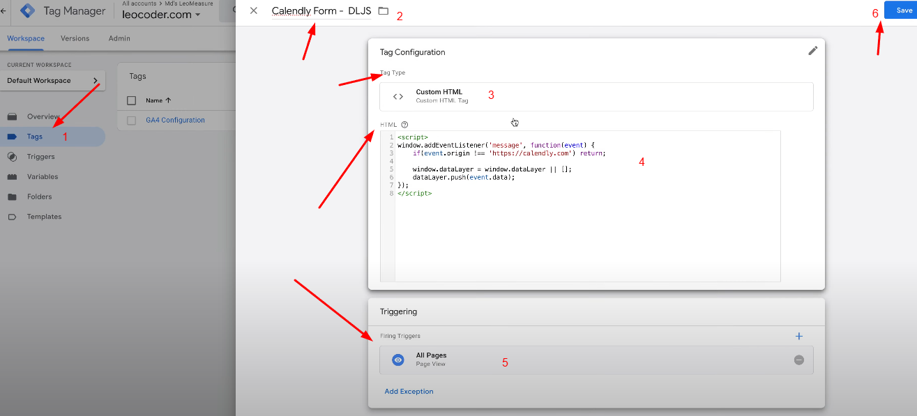Complete Guide To Calendly Form Tracking with GTM & GA4 - Leo Measure
