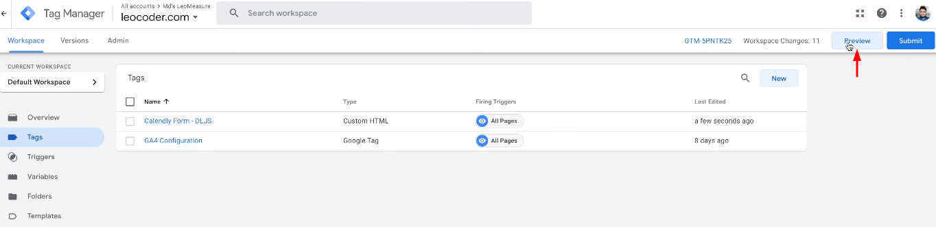 Complete Guide To Calendly Form Tracking with GTM & GA4 - Leo Measure