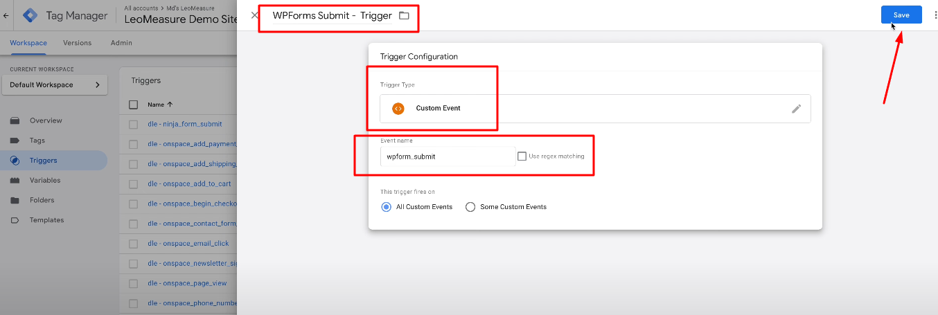 WPForms Tracking with GTM, GA4 & Google Ads - Leo Measure